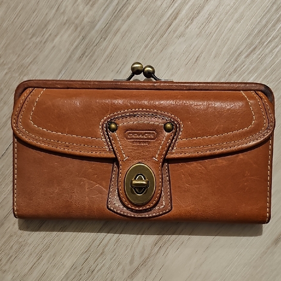 Coach | Bags | Coach Gigi Legacy Brown Leather 65th Anniversary ...